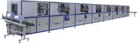 China 1-8 Color Round Bucket Automatic Screen Printing Machine For Pails Up To 30pcs/Min for sale