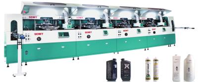 China Plastic Bottle 1-8 Color 85 Pcs/Min Automatic UV Printing Machine for sale