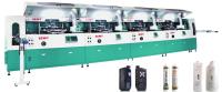 China 1-8 Colors Plastic Bottle Automatic Linear UV Printing Machine 85 Pcs/Min for sale