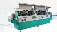 China Automatic 1-8 Color Plastic Bottle UV Screen Printing Machine 85 pcs/min for sale