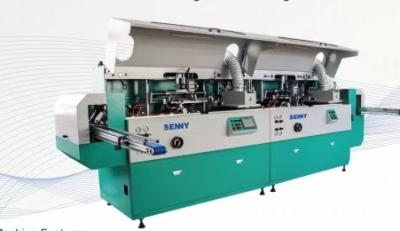 China Automatic 1-8 Color Plastic Bottle UV Screen Printing Machine 85 pcs/min for sale