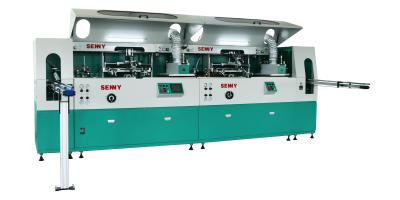 China Automatic 1-8 Color Plastic Bottle UV Screen Printing Machine 70pcs/min for sale