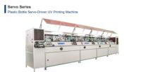 China 1-8 Color  Servo-Driven UV Linear Printing Machine For Plastic Bottle 70 Pcs/Min for sale