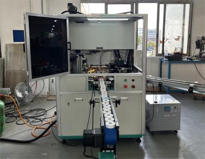 China 1-Color Screen Printing Machine For Round Caps In Daily Chemical And Cosmetic Industries for sale