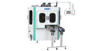 China 1-Color Screen Printing Machine For Round Caps In Daily Chemical And Cosmetic Industries for sale