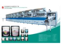 China 8 Stations 2000pcs/Hr Fully Automatic Screen Printing Machine For Buckets for sale