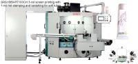 China SRS1669 6 color Servo-drive auto soft tube screen printing machine up to 70pcs/min for sale