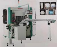 China 1-3 Color Fully Automatic UV Screen Printing Machine for Round Jars and Caps Up to 60pcs/min for sale