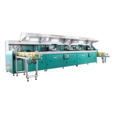 China 25KW Flat Screen Printing Machine With High Speed For Oil Drums for sale