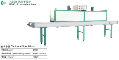 China 12M/Minute UV Curing Machine , 18Kw Auxiliary Machinery For Flat Bottles for sale
