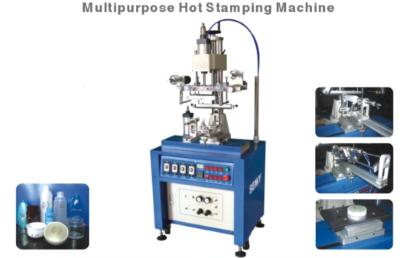 China 1000pcs/Hr Metallic Foil Printing Machine , Industrial Metal Stamping Machine for sale