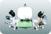 China 380V 4200pcs/Hr 2 Colour Tube Screen Printing Machine For Metal for sale