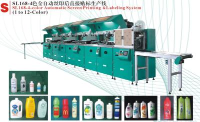 China SGS Fully Automatic Screen Printing Machine Up To 4800pcs/hr for sale