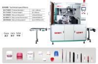 China 1 Color 5000pcs/Hour Fully Automatic Screen Printing Machine 250x150mm for sale