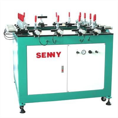 China Screen Printing Stretching Machine , 750X750mm Pneumatic Screen Stretcher for sale