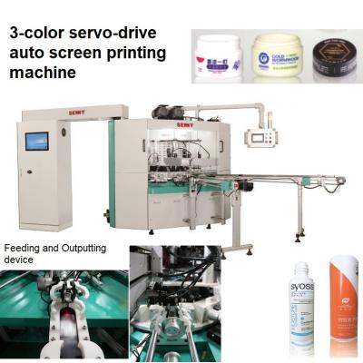 China Industrial 3 Colors Multicolor Screen Printing Machine 250x160mm for sale