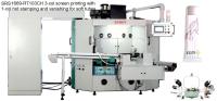 China 5 Station 50Hz Automatic Printing Machine , 70pcs/Min Silk Screen Equipment for sale