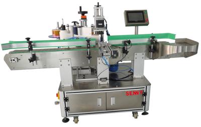 China 1200W 35pcs/Minute Auto Labeling Machine For Cylindrical Cans for sale