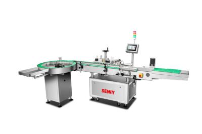 China SGS Daily Chemical Industry 300pcs/minute Vertical Automatic Labeler Machine for sale