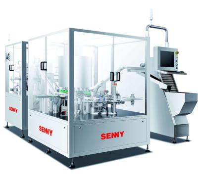 China 300pcs/min Automated Labeling Machine For Prefilled Needle for sale