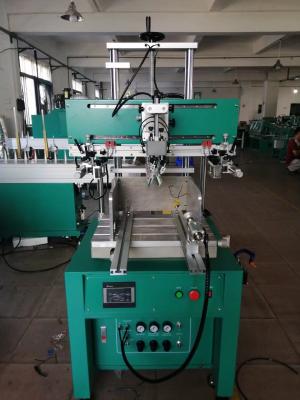 China 1000pcs/hr Pneumatic Multi Colors Flat Screen Printing Machine SGS Certified for sale