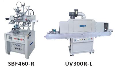 China Semi Automatic Silk Screen Printing Machine UV Curing For Car Oil Filter for sale
