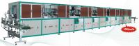 China 5-30 Liter Round Bucket Automatic Screen Printer For Pails 12 Colors for sale