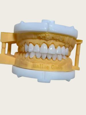 China Zirconia Dental Crown And Bridge With Layered Porcelain Precise Fit Wear Resistant for sale