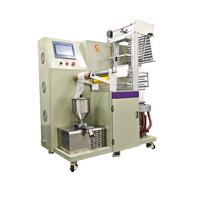 China Plastic Lab Mini Blown Film Extruder Machine 2.2KW~5.5KW 20MM Screw for sale