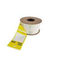 China Custom Printed LDPE Plastic Pre Opened Poly Bags On A Roll Fan Folded Perforated Auto Bag for sale