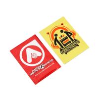 China Custom Popcorn Games Card Sleeves 67x93 Poly Opp Anime Card Protector for sale