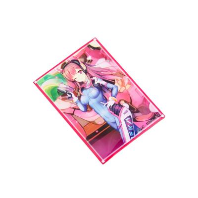 China 66x91 Trading Sport Card Sleeves Printed Color Gift PP TCG Hard Card Protectors for sale