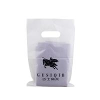 China Custom Mylar Die Cut Handle Poly Bags Recyclable Plastic Gift Bag Shopping Bag for sale