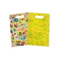 China Waterproof Fold Shopping Bag Recyclable Poly Plastic Bags Customized Logo Printing for sale