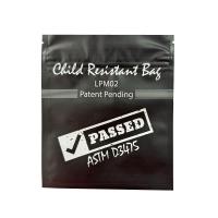 China Child Resistant Mylar Stand Up Zipper Bag Press Seal Zip Lock Stand Up Pouch for sale
