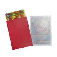 China OEM Stylish Card Sleeves 1000Pcs Matte Card Sleeves Game Photocard Trading Packaging Stand Up Pouch Printer for sale