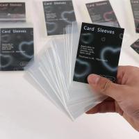 China Standard Plastic Card Sleeves Customize Fashion Design for sale