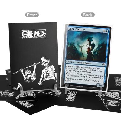 China Custom Matte Back Art Card Sleeves Fashion PP For MTG Standard Size Game Card for sale