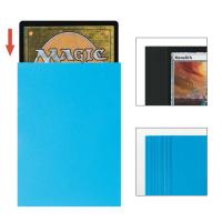 China Custom Black-Lined Premium Amazing Strength Anti Glare Mtg Matte Trading Card Sleeves for sale