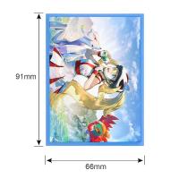 China Soft 66*91MM 100PCS Yugioh Photo Topload Matte Game Card Sleeves Holographic for sale