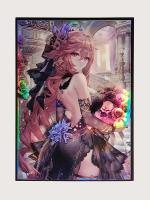 China Custom Standard Size Printing 67 X 92 Mm Holo Holographic MTG TCG Board Game Art Card Sleeves for sale