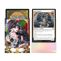 China Custom Holographic Art Tcg Card Sleeves Protective Sleeves For Trading Card Game for sale