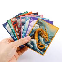 China Custom Card Sleeves Matte Penny Sleeves For Game Card Protection for sale
