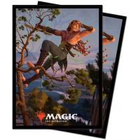 China Custom Printed Beautiful Design Game Card Sleeves For MTG Size Matte Finish for sale
