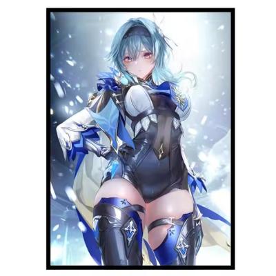 China Custom Printed Holo Holographic Laser Matte Anime Art Print Yugioh MTG TCG Trading Board Game Cards for sale