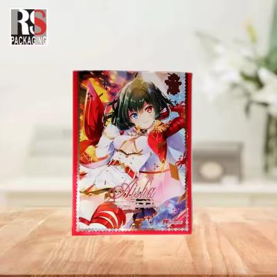 China Trading Key Card Sleeves 66x91 Accept Logo Custom Cardboard Game Card Sleeves for sale