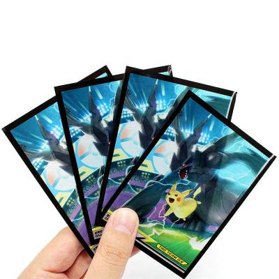 China Customized 66*91mm / 66*91mm Printed Anime Card Sleeves Card Game Accessories , Custom Art Card Protectors. for sale