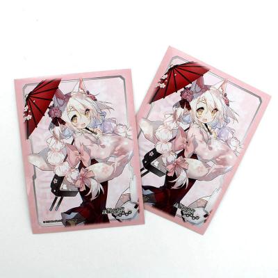 China Custom 66×91mm Card Sleeves For Magic Gathering PokéMon And Yu-Gi-Oh Series Cards Custom Printing Available. for sale