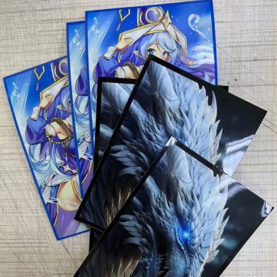 China 60PCS Art Anime Card Sleeves PKM  Shield Board Game Trading Cards Protective Sleeves Standard Size 67x92cm for sale