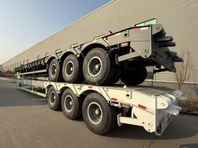 China Lowbed semi trailer（Total Length optional  16.2 meters / 13.6 meters） for sale
